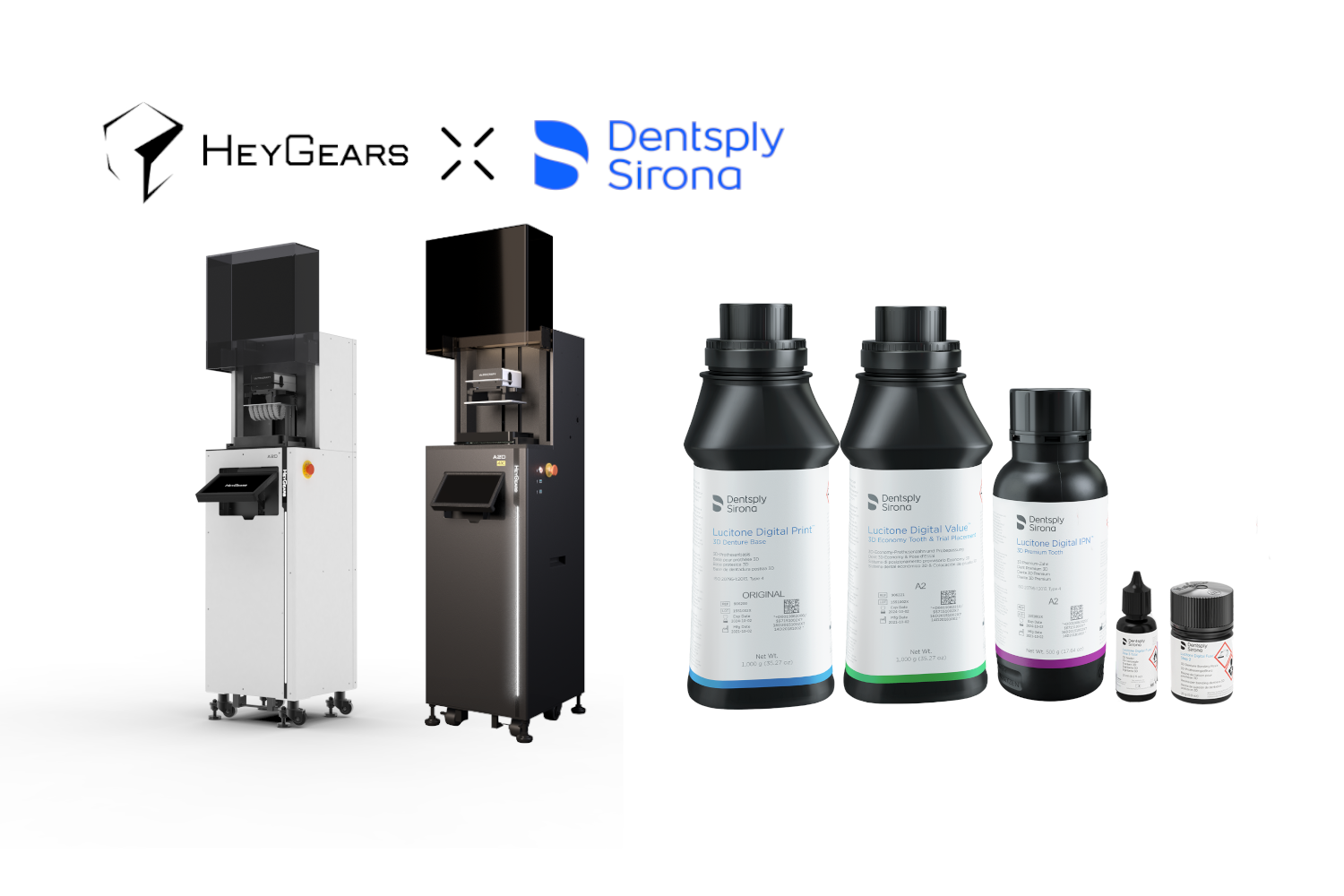 HeyGears and Dentsply Sirona Announce Validation of 3D Printers for Lucitone Digital Print ...